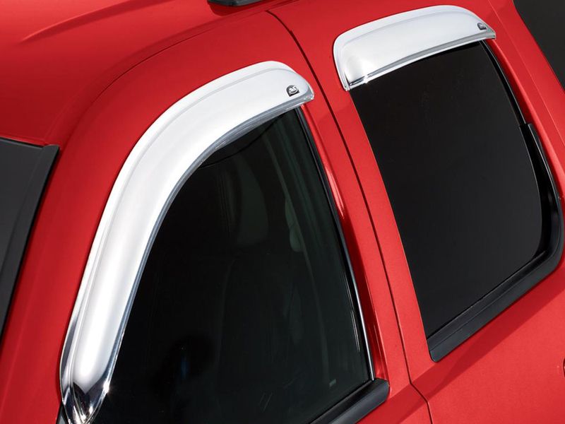 AVS-684768 Auto Ventshade Chrome Vent Visors | RealTruck