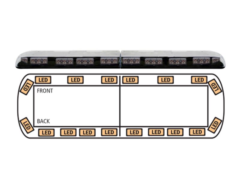 ECO-12-20600-E Ecco Vantage 48 inch LED Light Bar | RealTruck