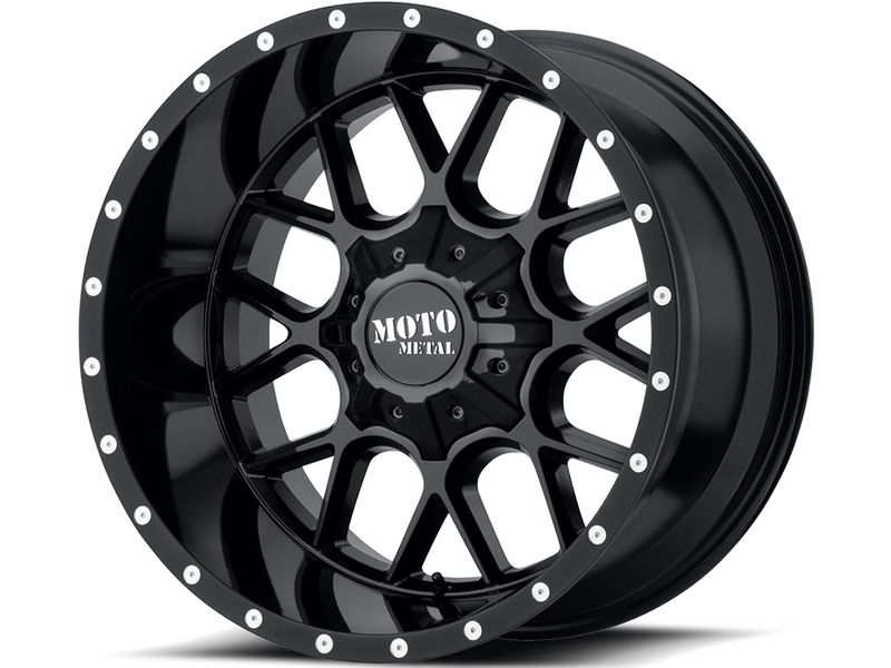 Moto Metal Black MO985 Siege Wheels | RealTruck