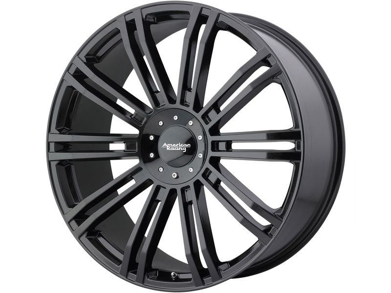 ARW-AR93928566335 American Racing Gloss Black AR939 D2 Wheel | RealTruck
