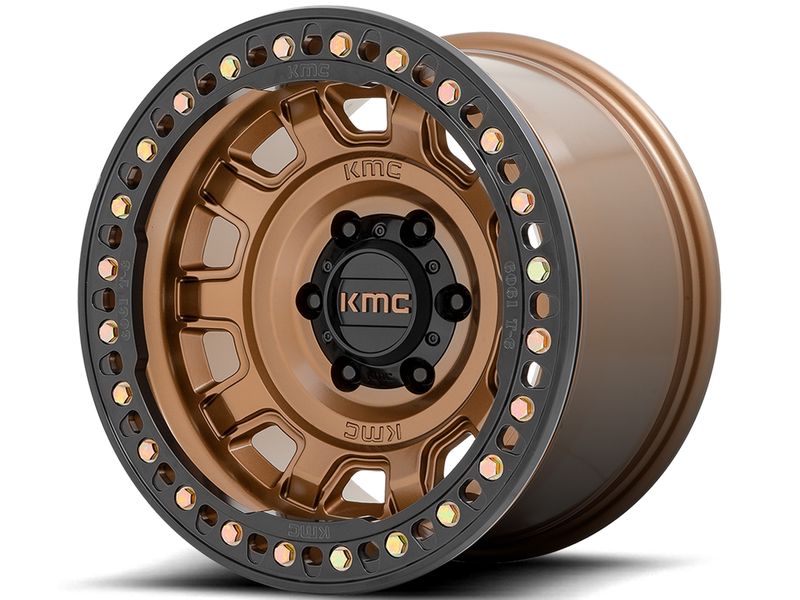 KMC Bronze KM236 Tank Beadlock Wheels | RealTruck