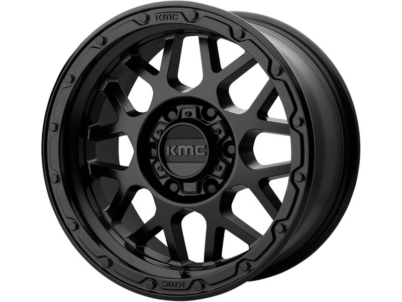 KMC-KM53578580700 KMC Matte Black KM535 Grenade Off-Road Wheel | RealTruck