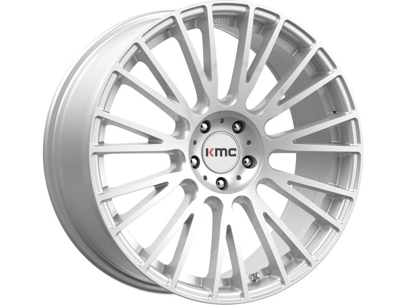KMC Silver KM706 Impact Wheels | RealTruck