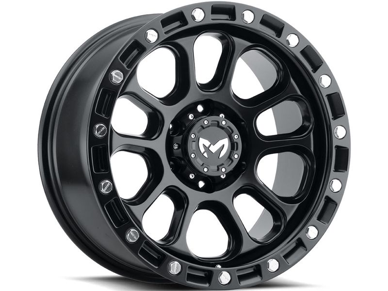 MKW Matte Black M204 Offroad Wheels | RealTruck