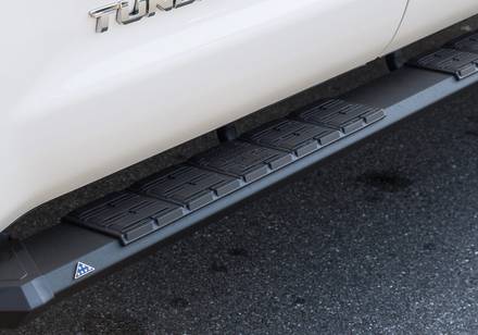 Iron Cross Patriot Black Running Boards | RealTruck